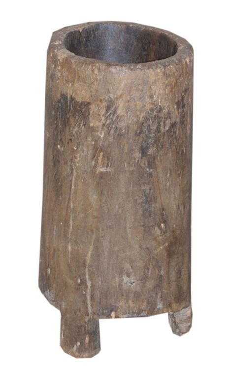 Hand Carved Wooden Container- Cylinder-Indian Inspired Decor Motif ...