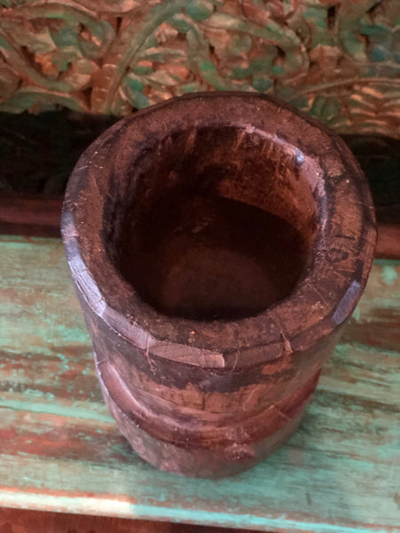 Indian wooden ukhali – Tara Design