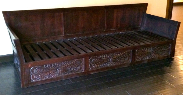 Wood Indian Couch – Tara Design